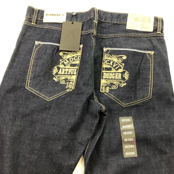 Artful Dodger | Jeans | Artful Dodger Mens Denim Blue Jeans Nwt 36x34 ...